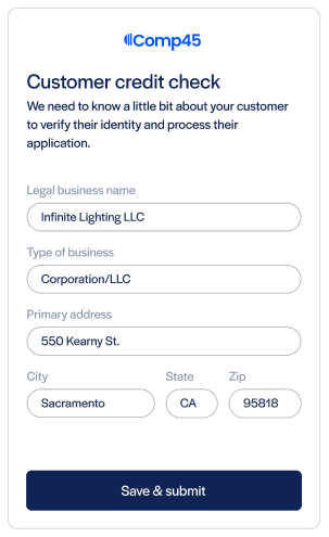 Business Credit Check | Resolve Pay